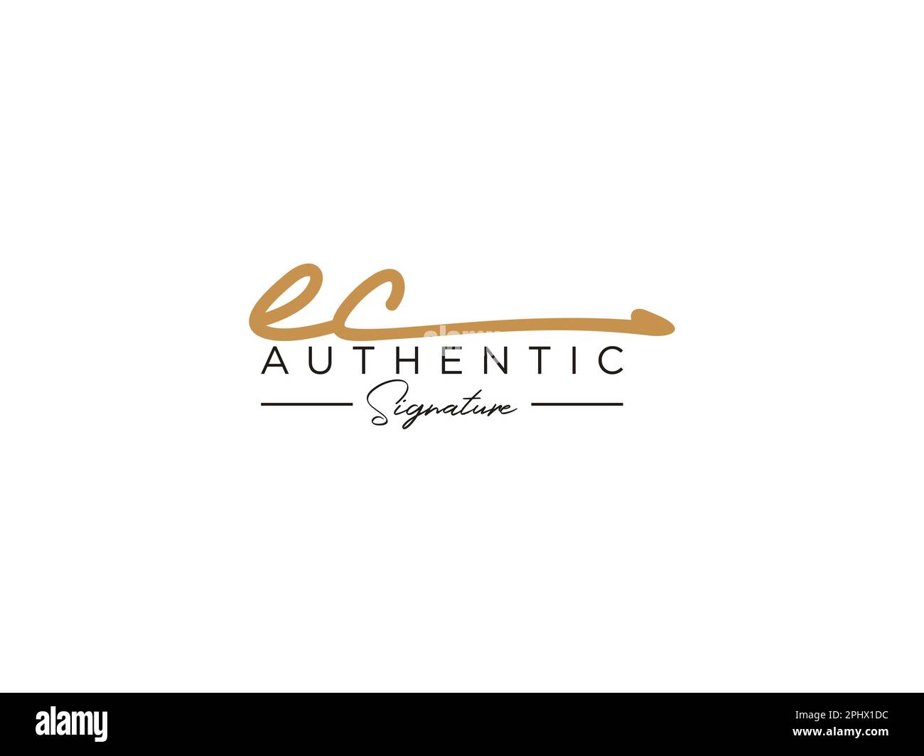 Initial letter ec hi-res stock photography and images - Alamy