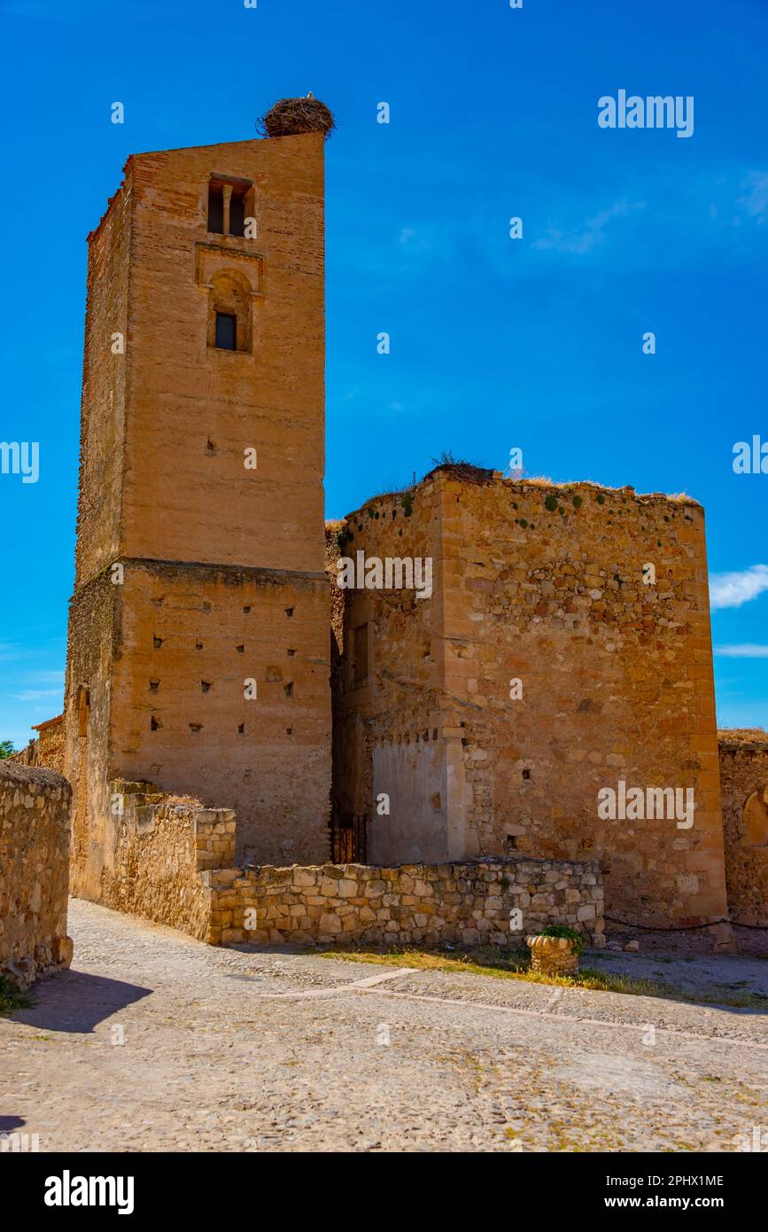 Castillo de Pedraza at Pedraza village in Spain Stock Photo - Alamy