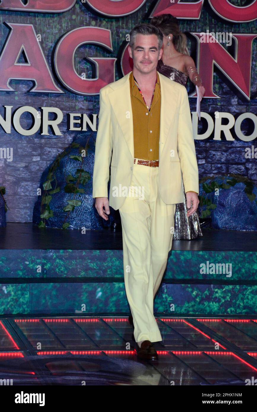 Chris Pine Model