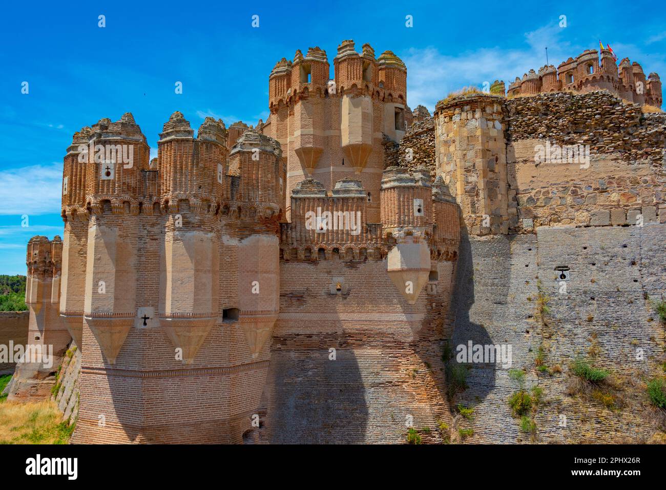 Coca castle castile leon spain hi-res stock photography and images - Alamy