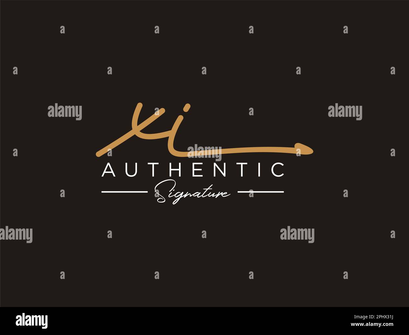 Xi logo vector vectors hi-res stock photography and images - Alamy