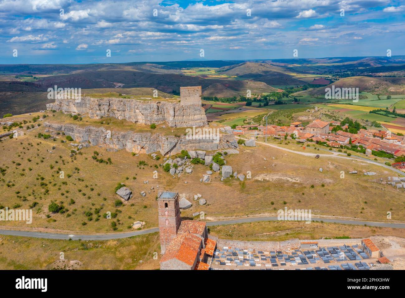 Castillo de atienza hi-res stock photography and images - Alamy