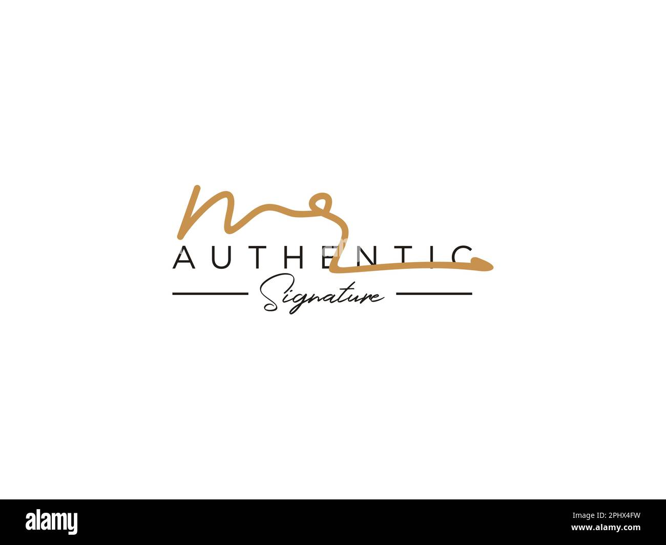 Letter MR Signature Logo Template Vector Stock Vector Image & Art - Alamy