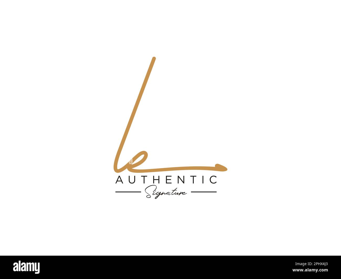 Letter LE Signature Logo Template Vector Stock Vector Image & Art - Alamy