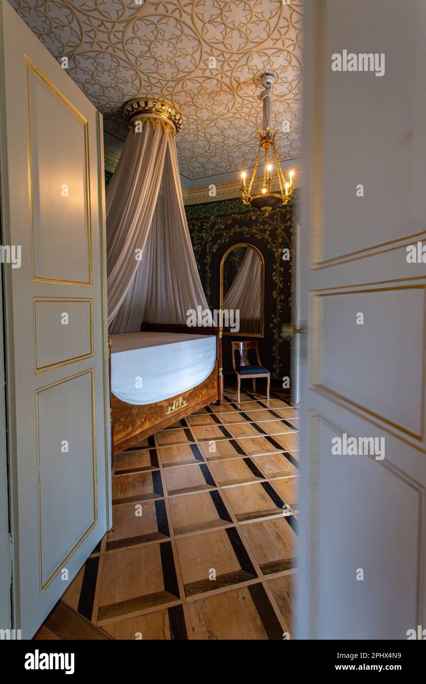 Schloss Rosenau, a palace in Rosenau near Coburg, Bavaria, Germany ...