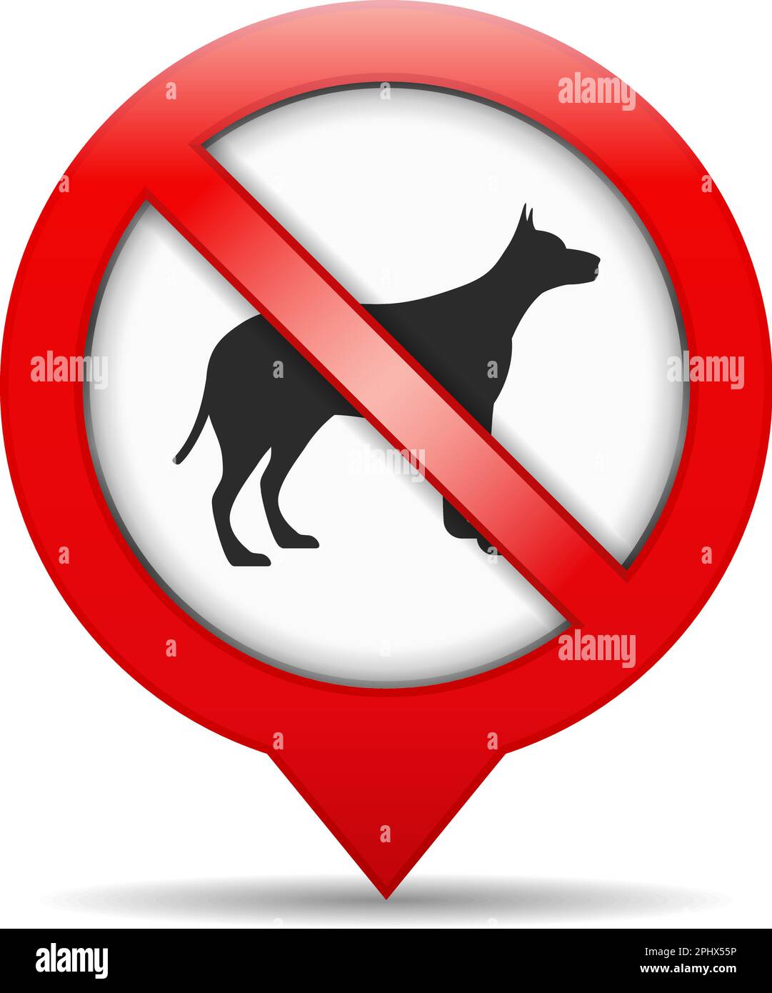 Beware dogs Stock Vector Images - Alamy