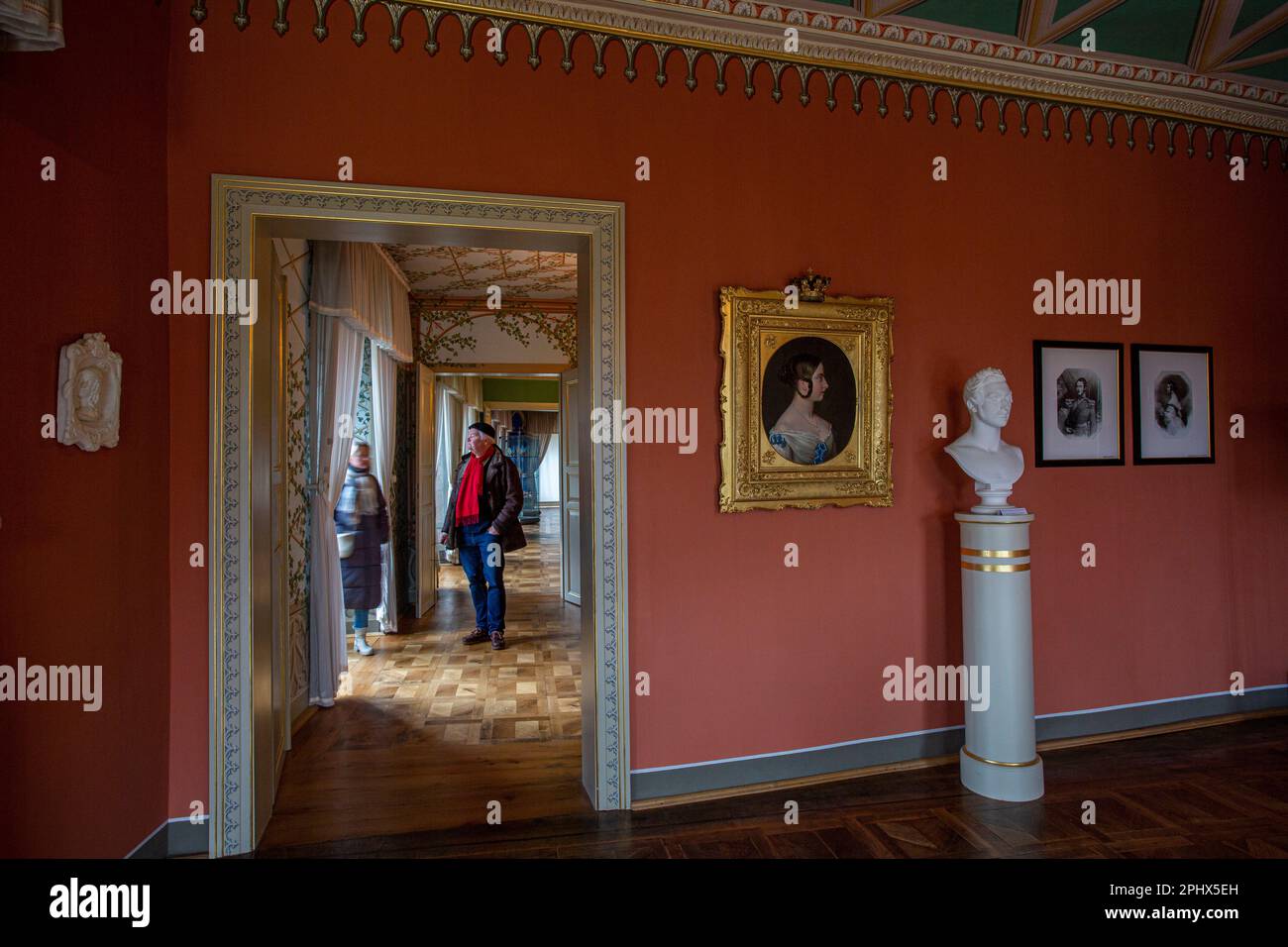 Schloss Rosenau, a palace in Rosenau near Coburg, Bavaria, Germany ...