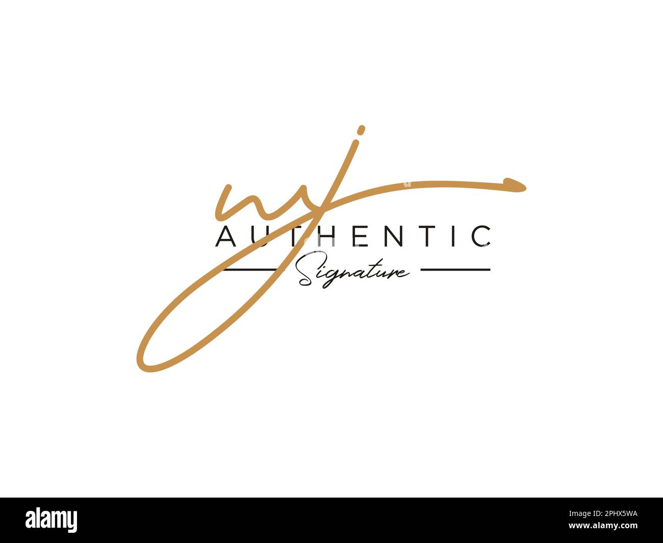 Wj signature hi-res stock photography and images - Alamy