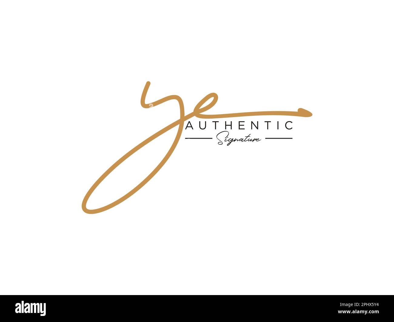Letter ye logo hi-res stock photography and images - Alamy