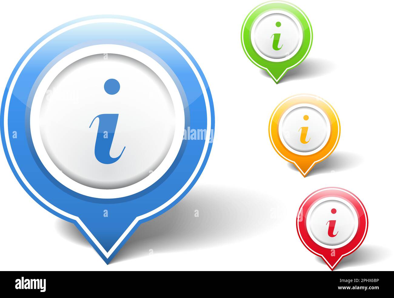 Information icons, vector eps10 illustration Stock Vector Image & Art ...