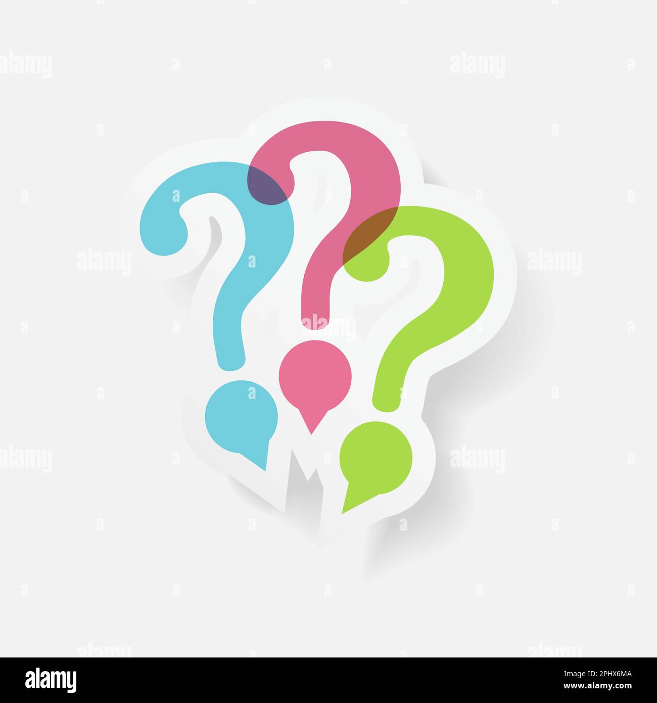 Question marks, vector eps10 illustration Stock Vector Image & Art - Alamy
