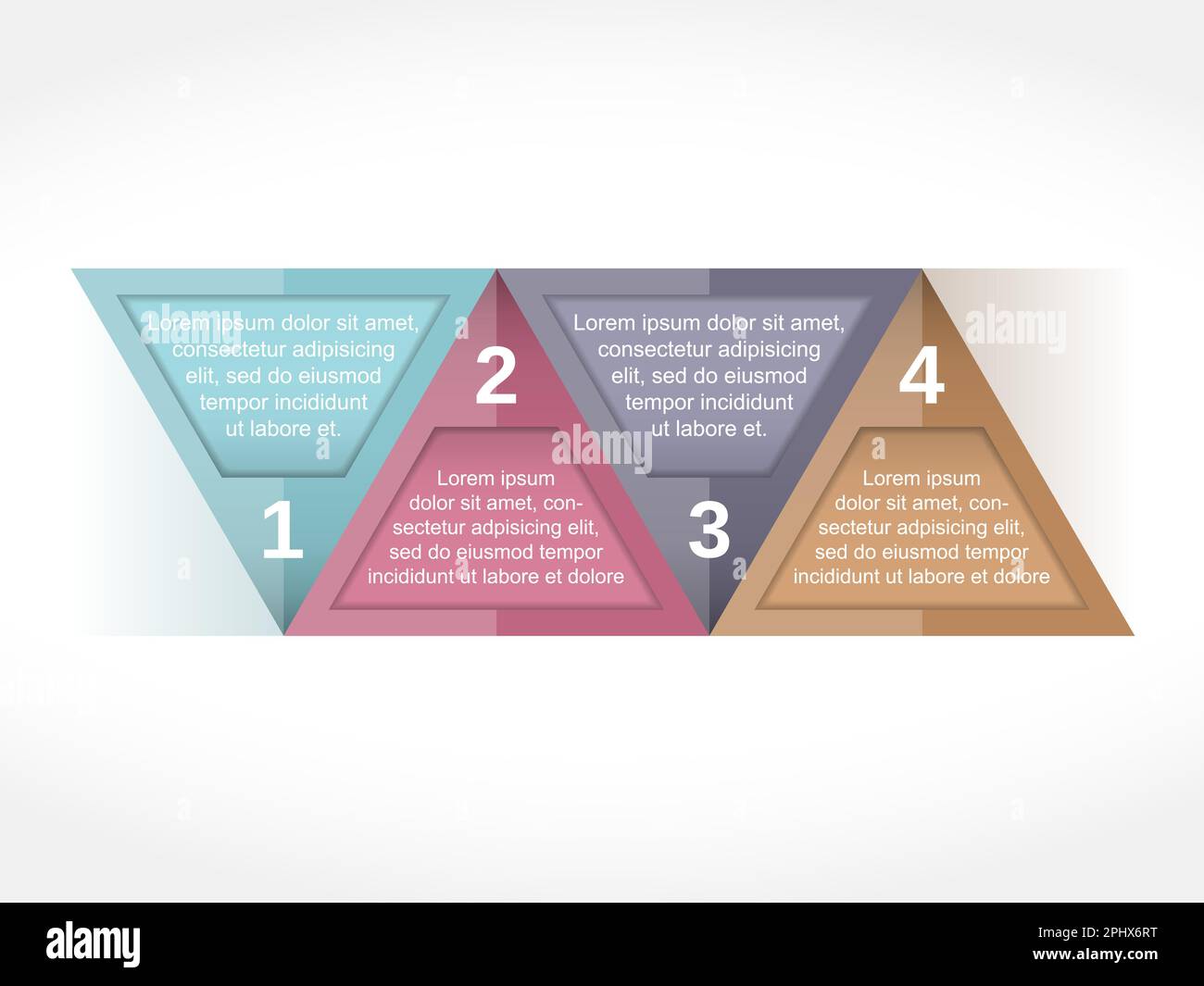 Design template with four elements, vector eps10 illustration Stock ...