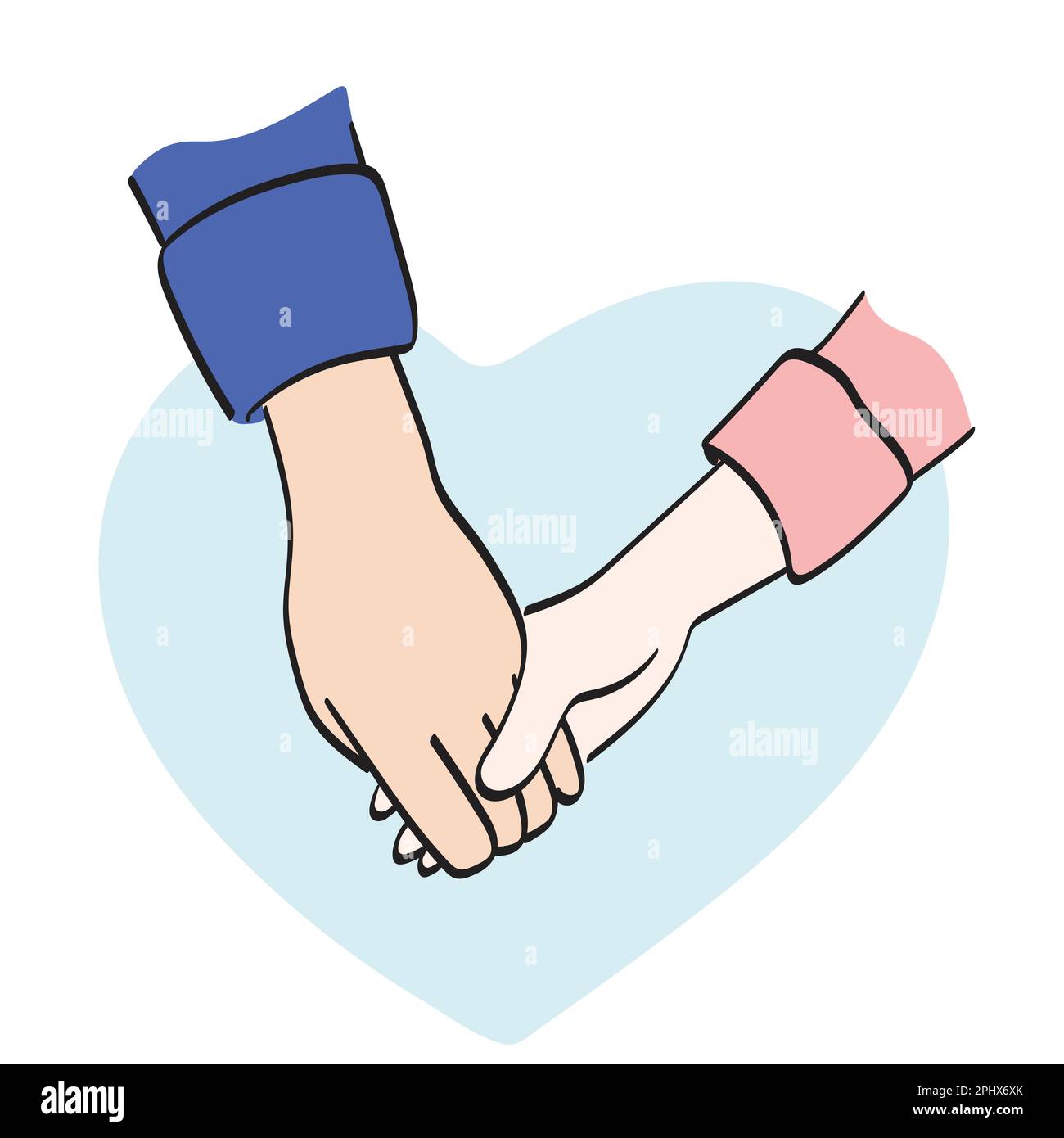 Vector Hands Grabbing