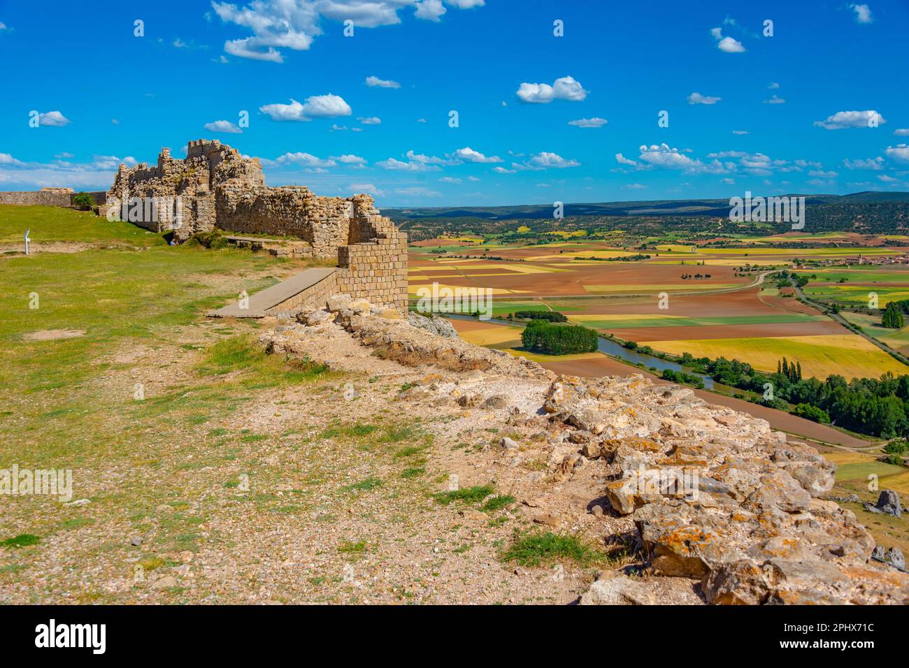Castillo de Gormaz in Spain Stock Photo - Alamy