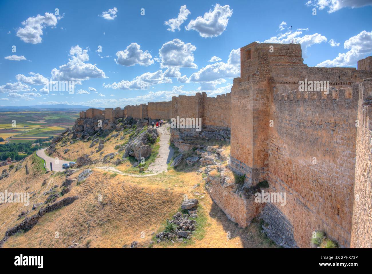 Castillo de Gormaz in Spain Stock Photo - Alamy