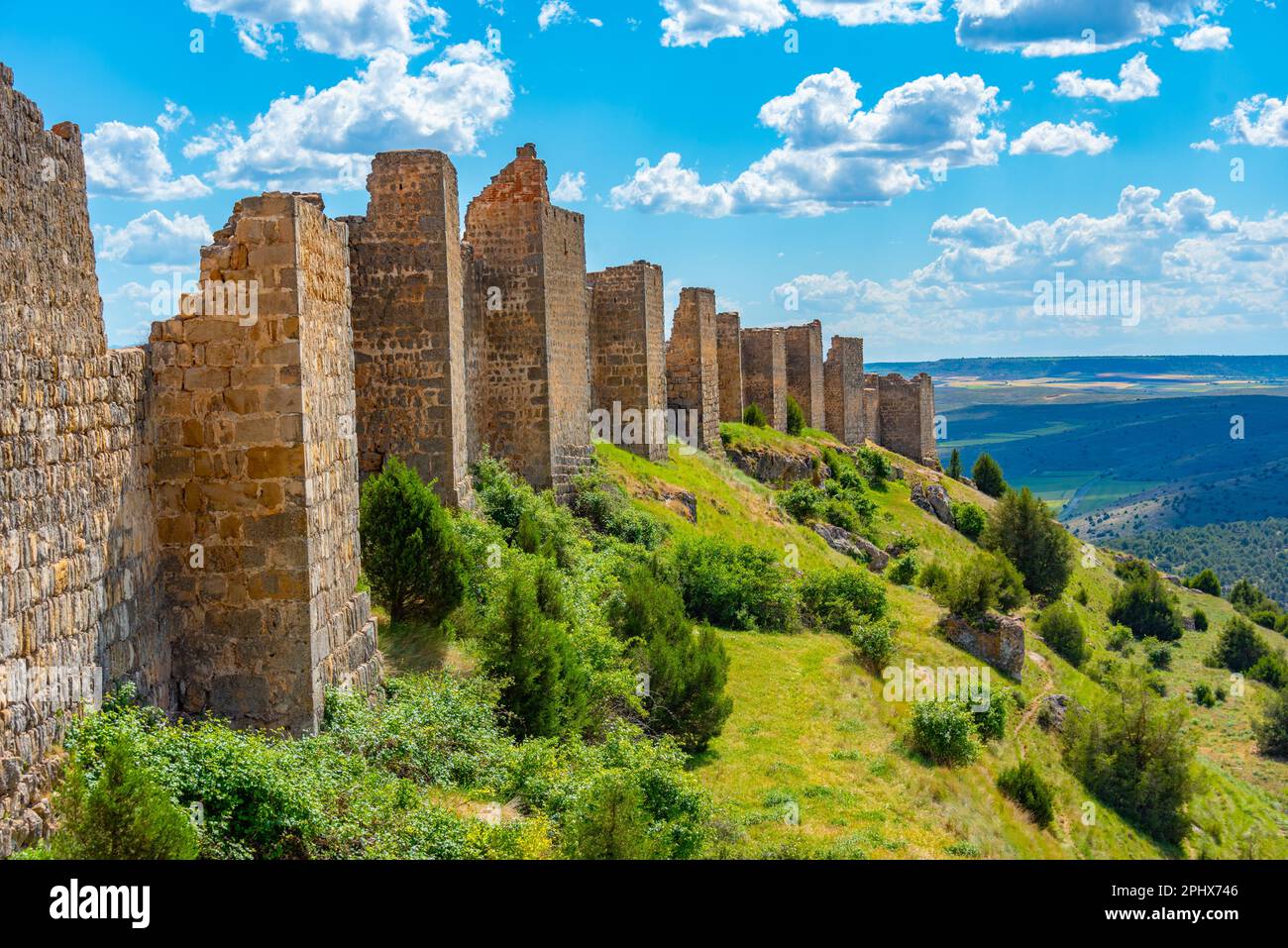 Castillo de Gormaz in Spain Stock Photo - Alamy