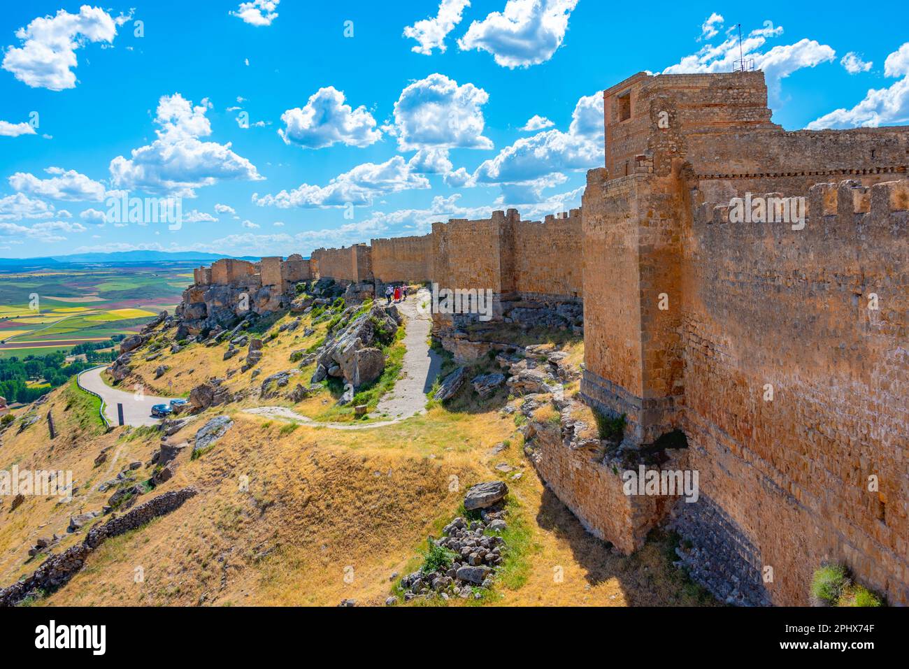 Castillo de Gormaz in Spain Stock Photo - Alamy