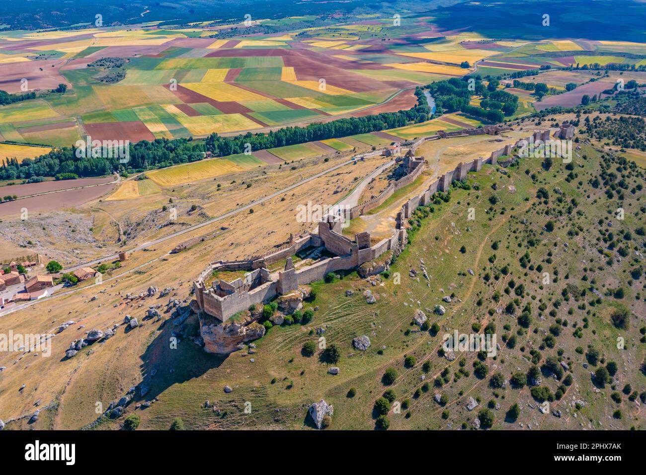 Castillo de Gormaz in Spain Stock Photo - Alamy