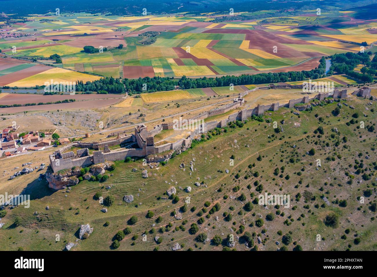 Castillo de Gormaz in Spain Stock Photo - Alamy