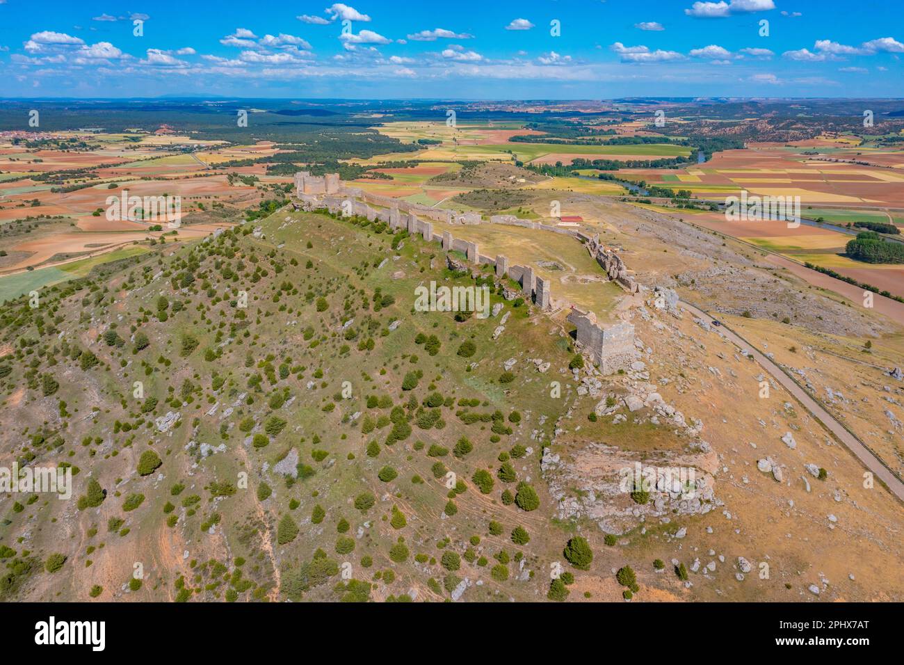 Castillo de Gormaz in Spain Stock Photo - Alamy