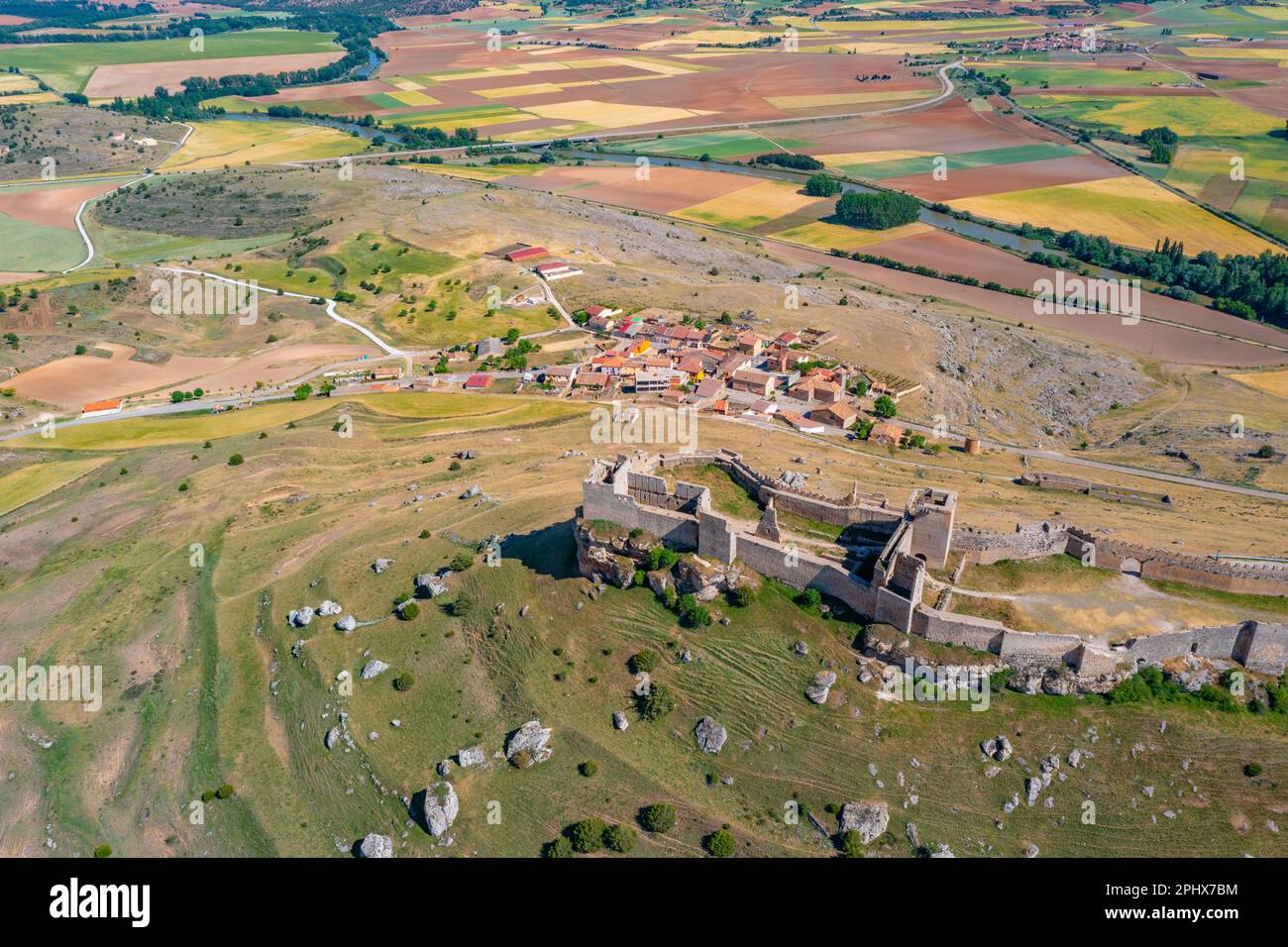 Castillo de Gormaz in Spain Stock Photo - Alamy