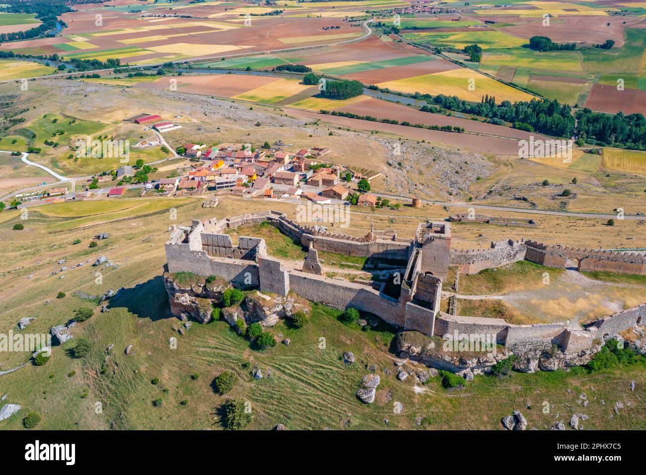Castillo de Gormaz in Spain Stock Photo - Alamy