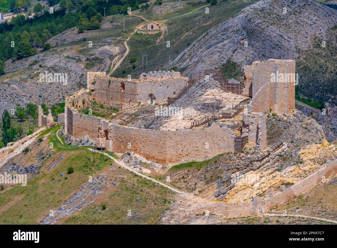 Castillo de Osma in Spain Stock Photo - Alamy