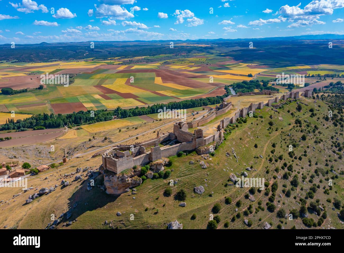 Castillo de Gormaz in Spain Stock Photo - Alamy