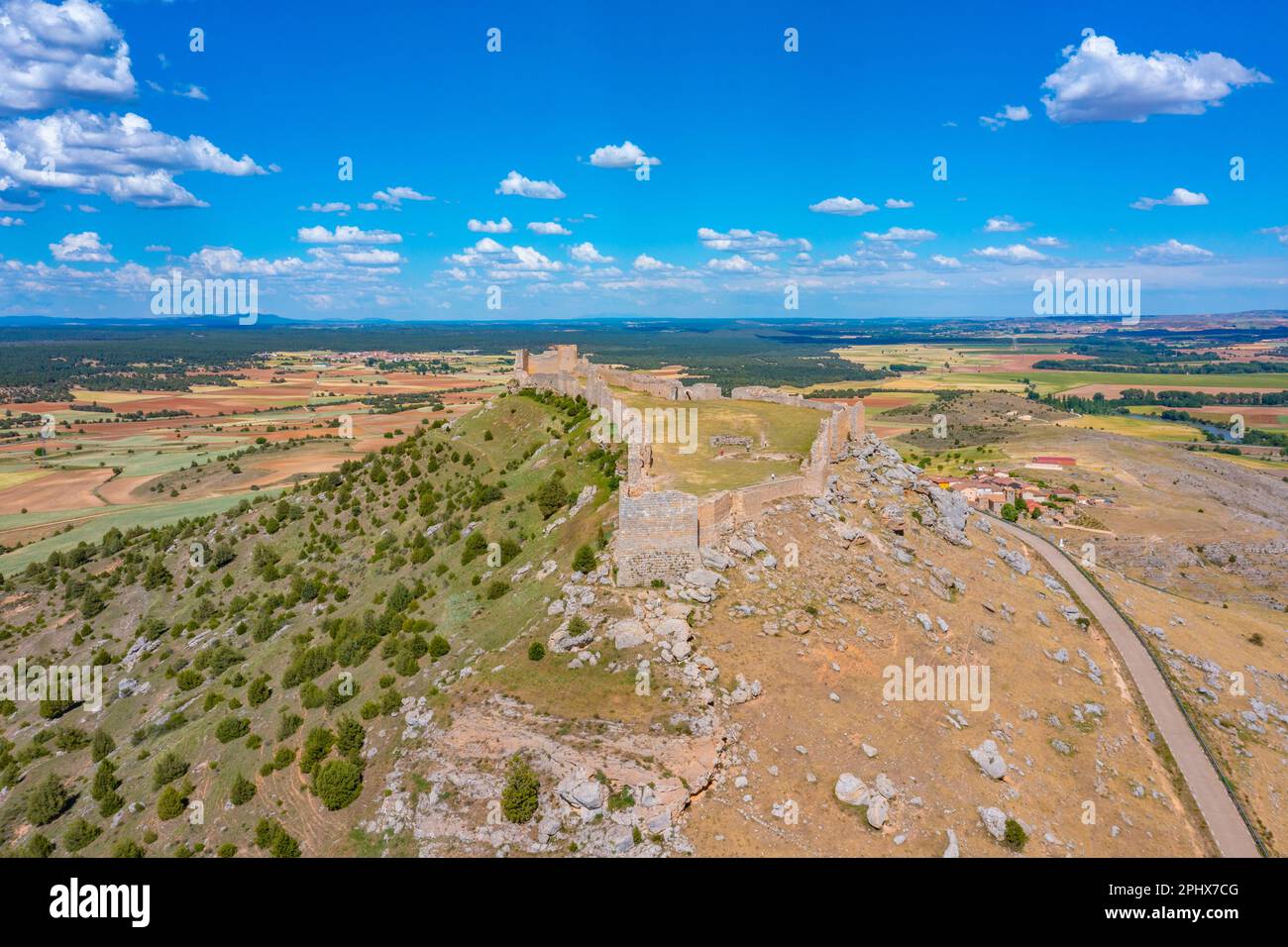 Castillo de Gormaz in Spain Stock Photo - Alamy
