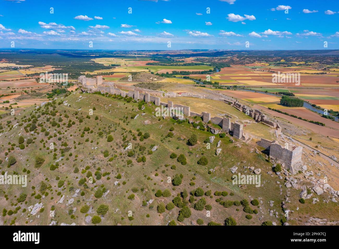 Castillo de Gormaz in Spain Stock Photo - Alamy
