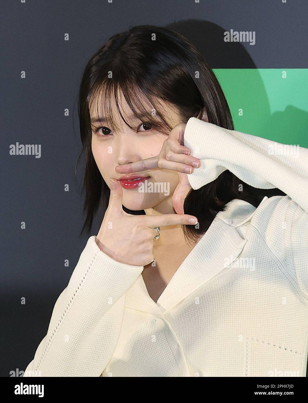 30th Mar, 2023. S. Korean actress IU South Korean actress IU, who stars in the new movie "Dream ...