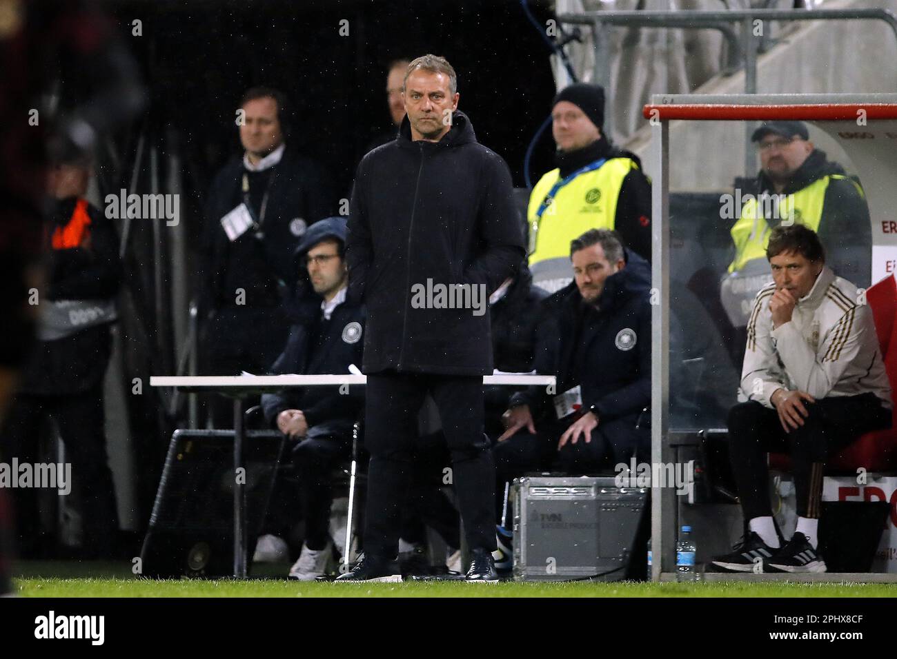 COLOGNE - Germany coach Hansi Flick during the friendly match between ...