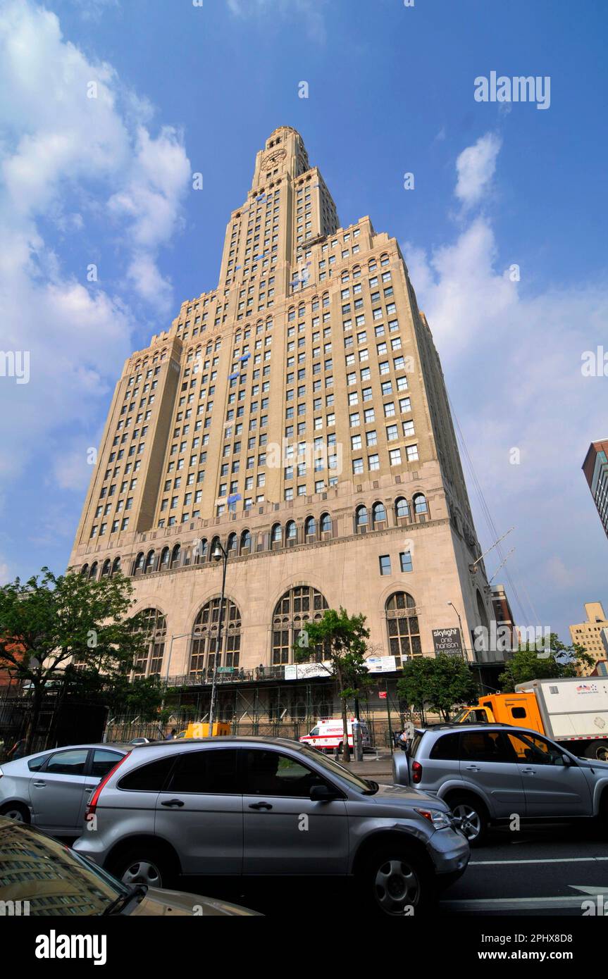 The Williamsburgh Savings Bank Tower in Brooklyn, New York, USA Stock ...