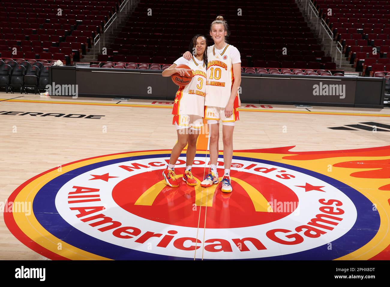 HOUSTON, TX - MARCH 28: McDonalds High School All American East guards ...