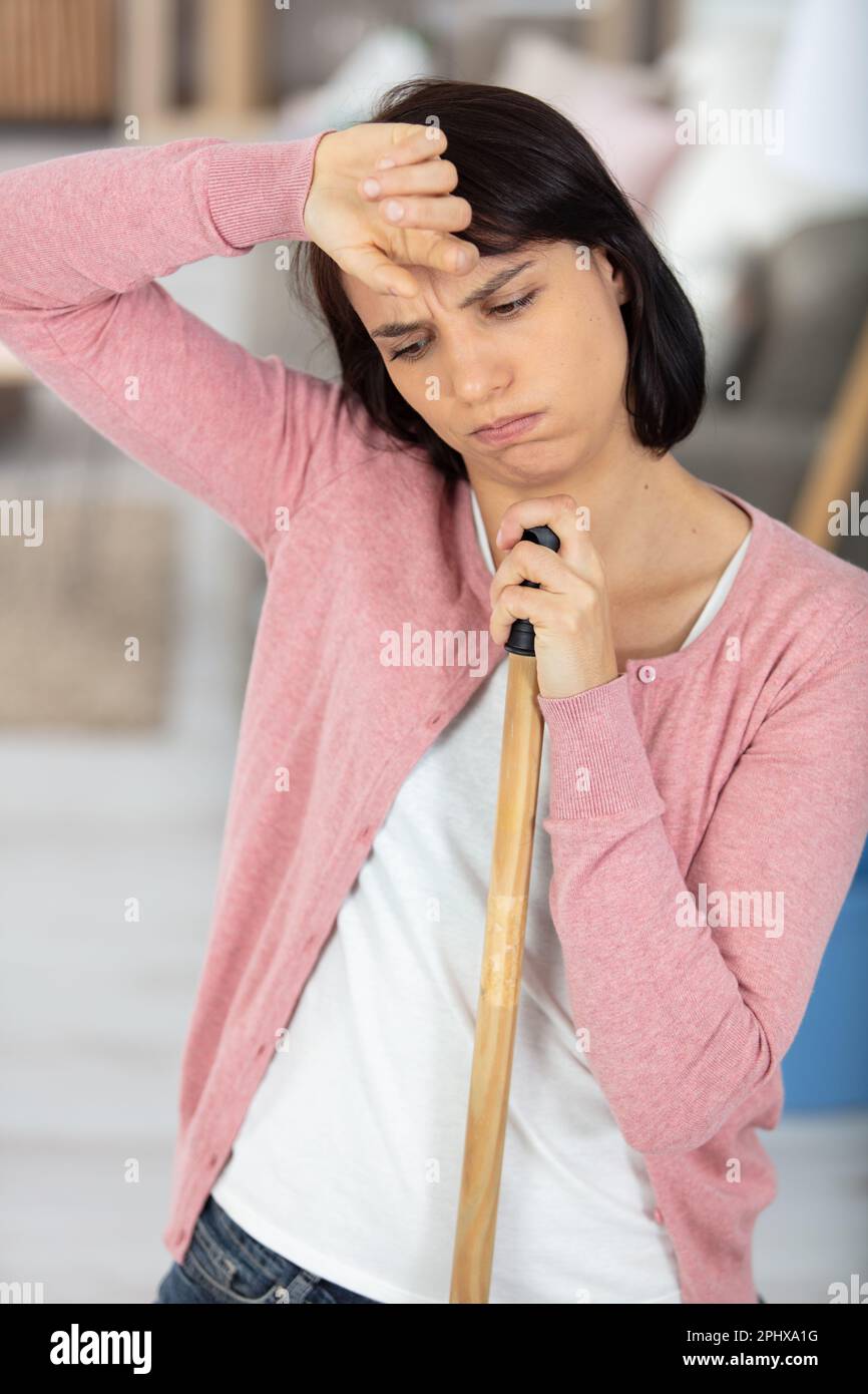 Exhausted cleaning hi-res stock photography and images - Alamy