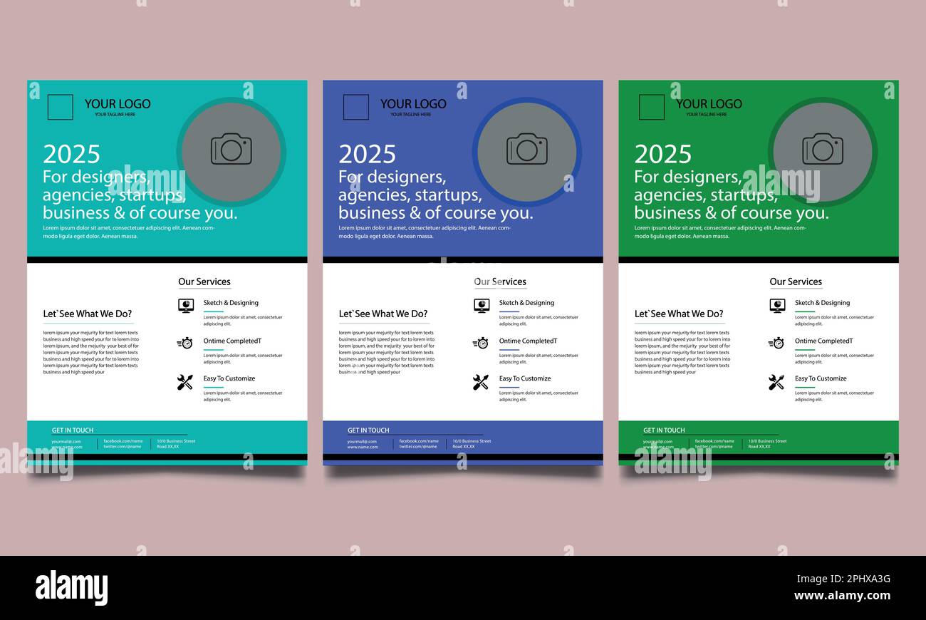 professional business flyer, leaflet, brochure, infographics, magazine ...