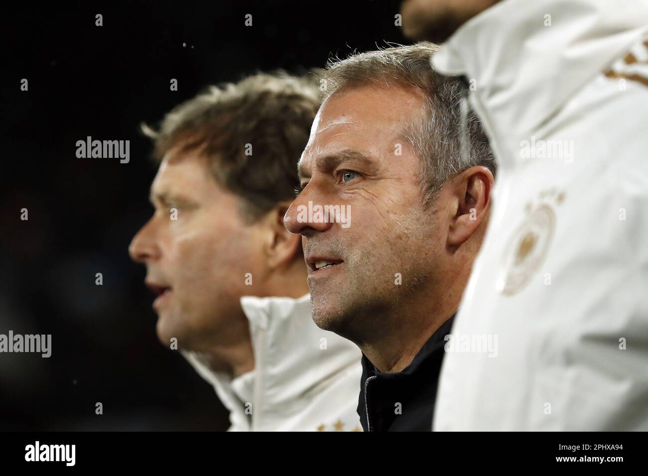 COLOGNE - Germany coach Hansi Flick during the friendly match between ...