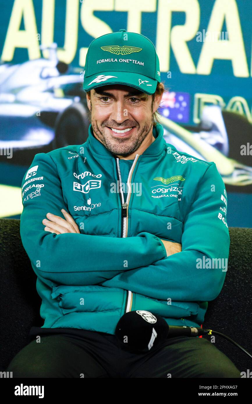 Melbourne, Australia. 30th Mar, 2023. #14 Fernando Alonso (ESP, Aston ...
