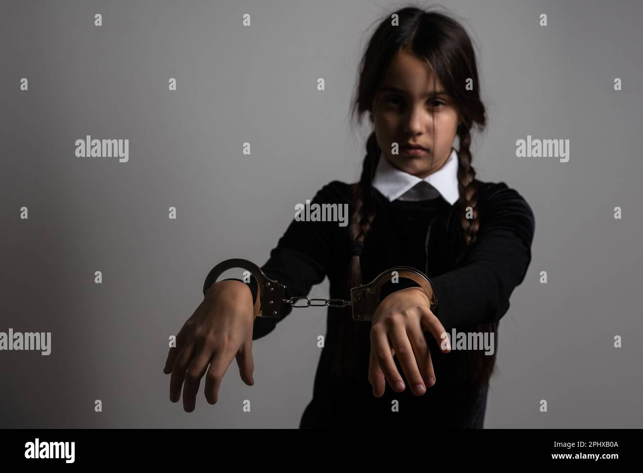 Wednesday addams portrait hi-res stock photography and images - Alamy