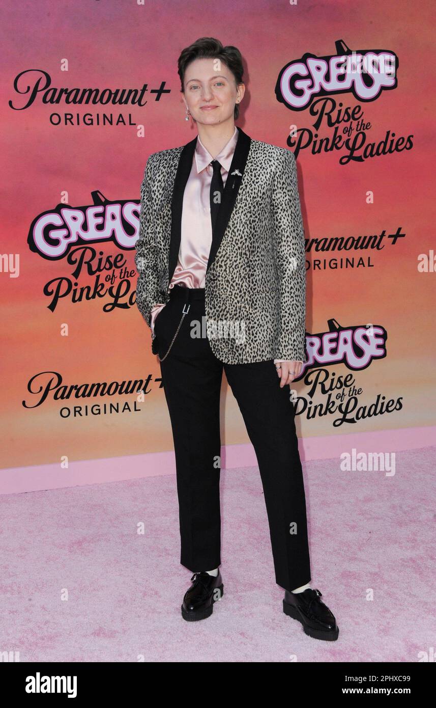 Los Angeles, CA. 29th Mar, 2023. Ari Notartomaso at arrivals for GREASE ...