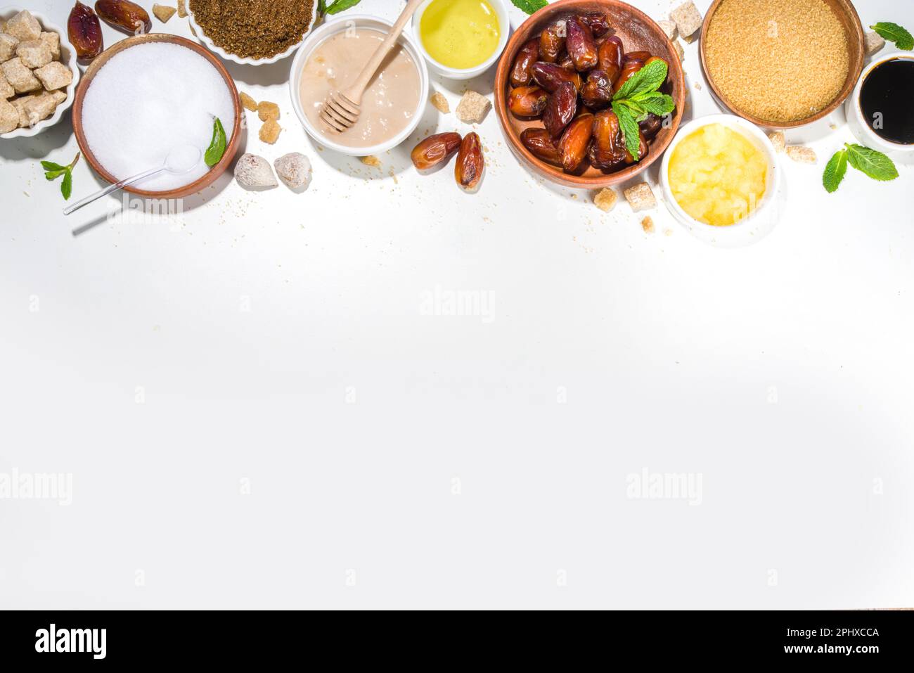 Various healthy diet replacement for sugar, natural organic sweetener ...