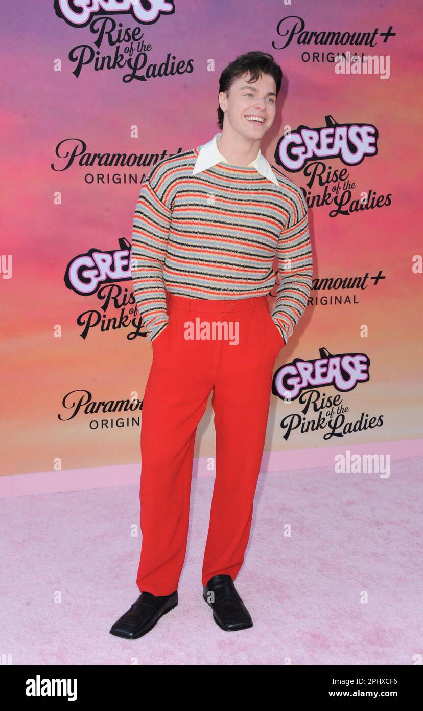 Los Angeles, CA. 29th Mar, 2023. Jason Schmidt at arrivals for GREASE ...