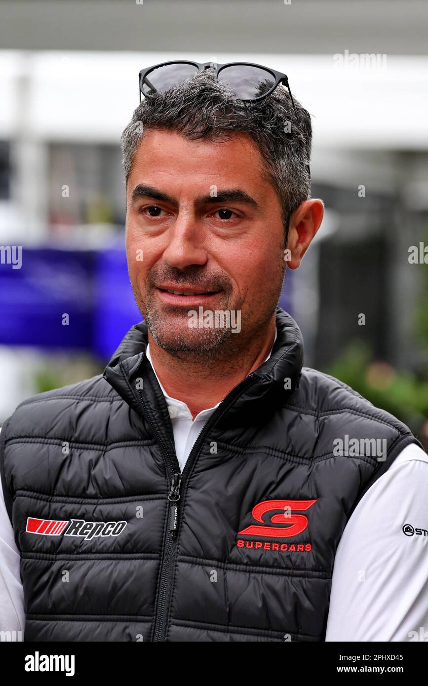 Melbourne, Australia. 30th Mar, 2023. Michael Masi (AUS) V8 Supercars ...