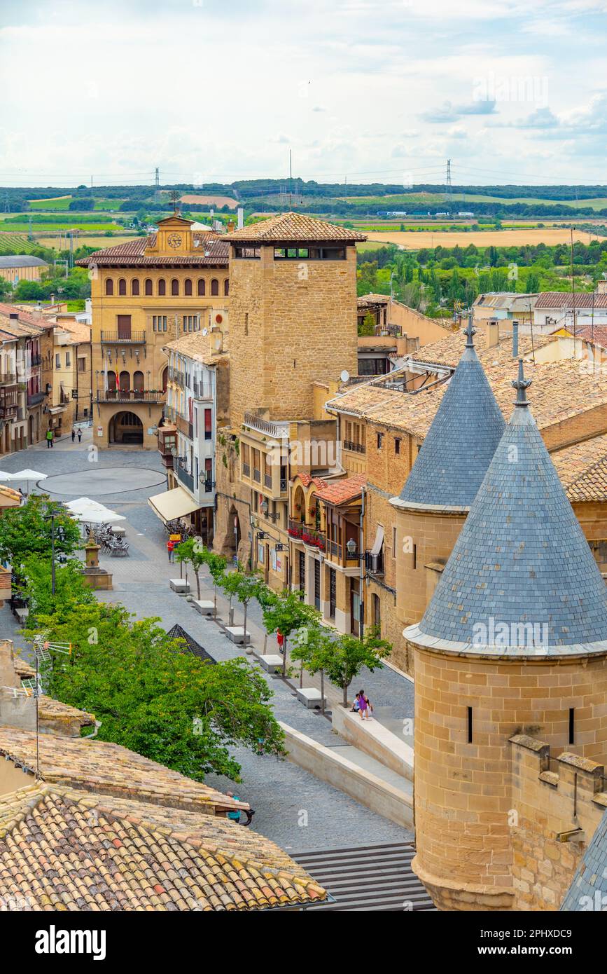 Olite town square hi-res stock photography and images - Alamy