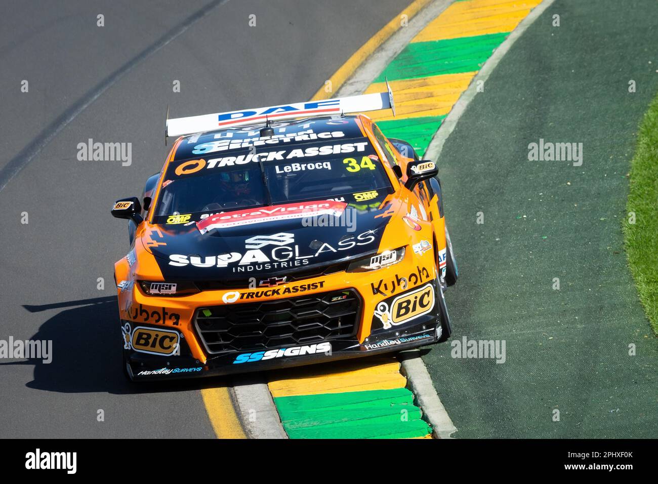 Melbourne, Australia, 30 March, 2023. Jack Le Brocq (34) driving for ...