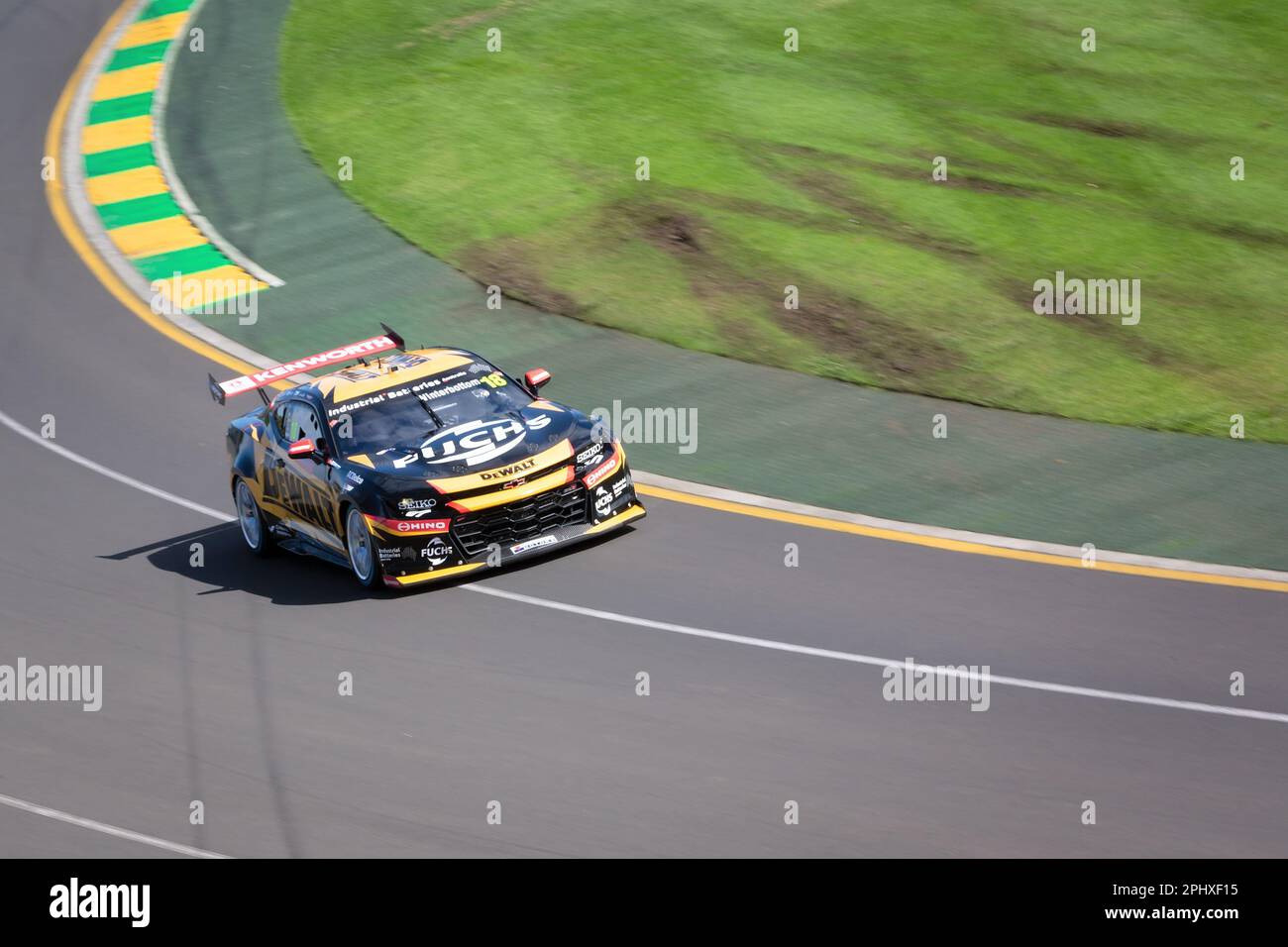 Melbourne, Australia, 30 March, 2023. Mark Winterbottom (18) driving ...