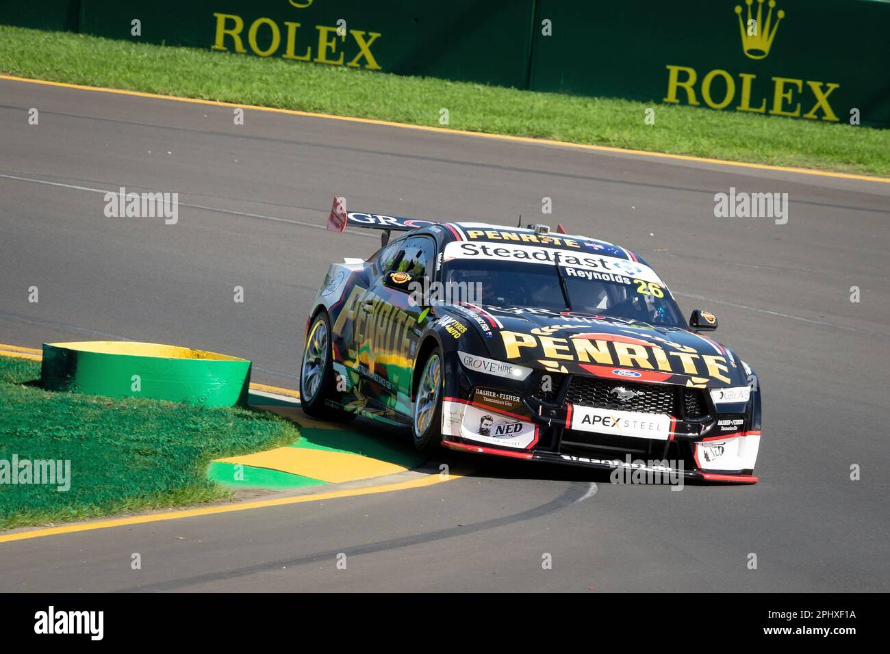 Melbourne, Australia, 30 March, 2023. David Reynolds (26) driving for ...