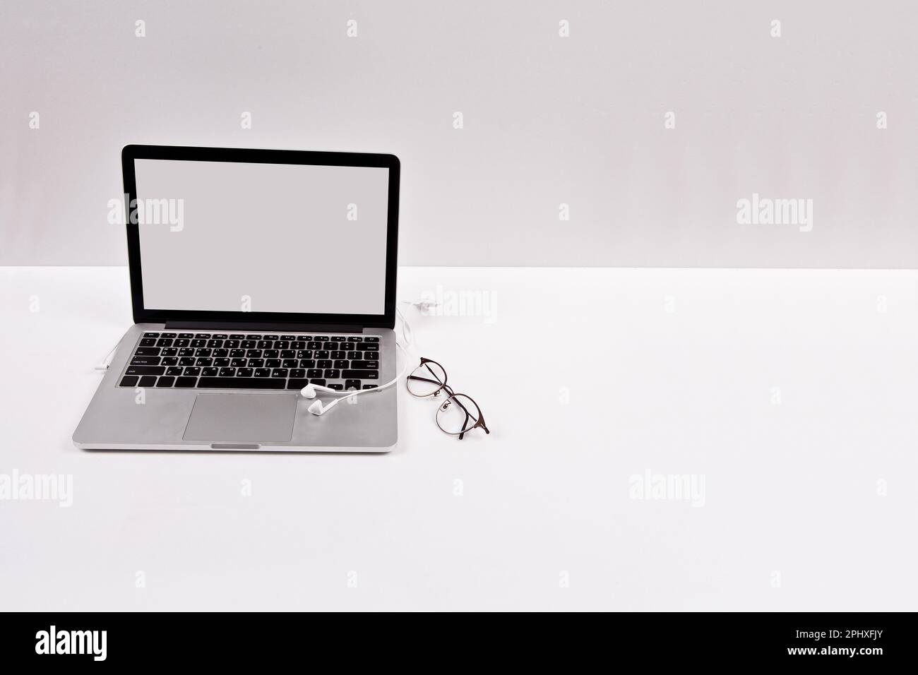 Multiple scenes from a laptop Stock Photo - Alamy
