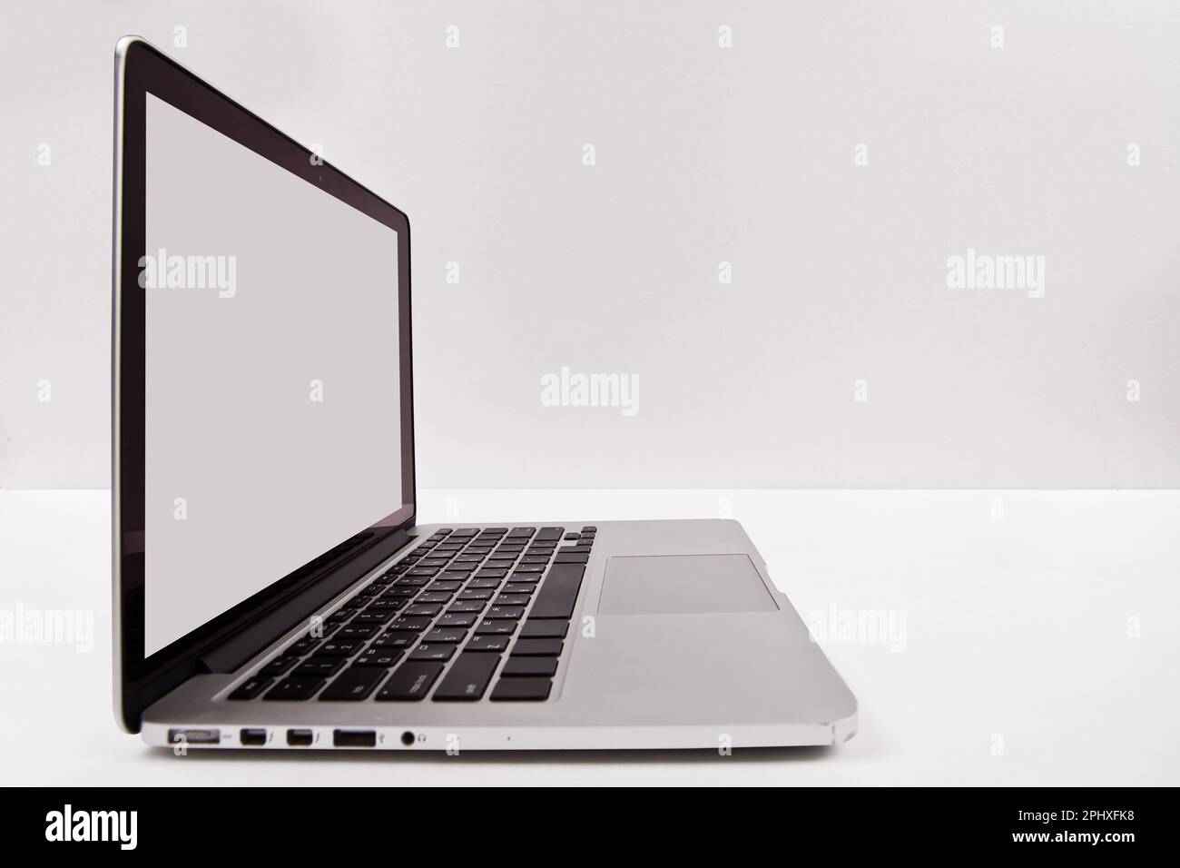 Multiple scenes from a laptop Stock Photo - Alamy
