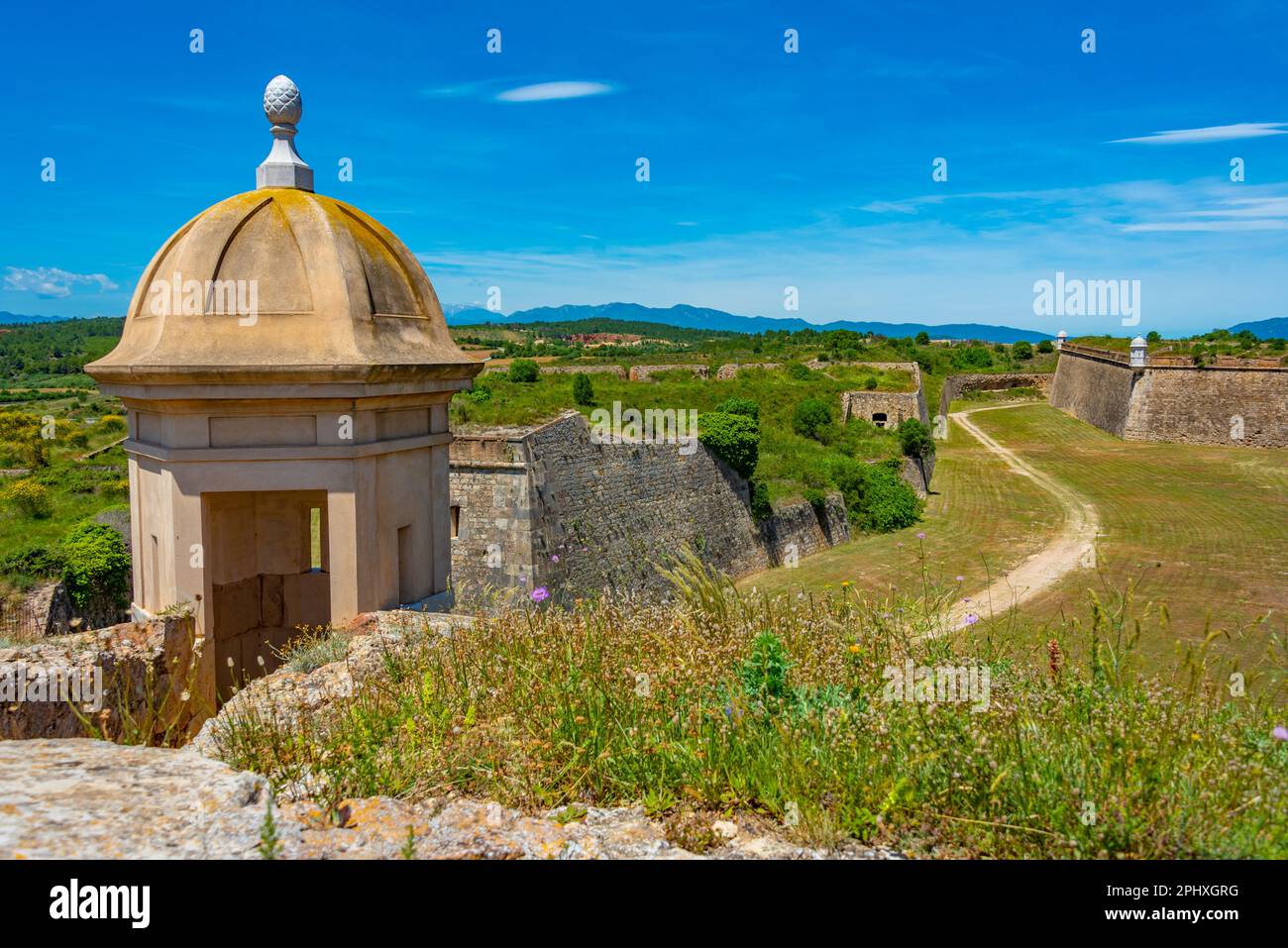 Castell de Sant Ferran in Spanish town Figueres Stock Photo - Alamy